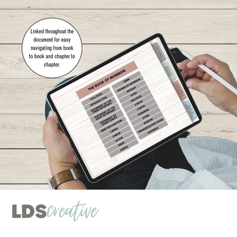 LDS Digital Journaling Scriptures | Book of Mormon | Doctrine and ...