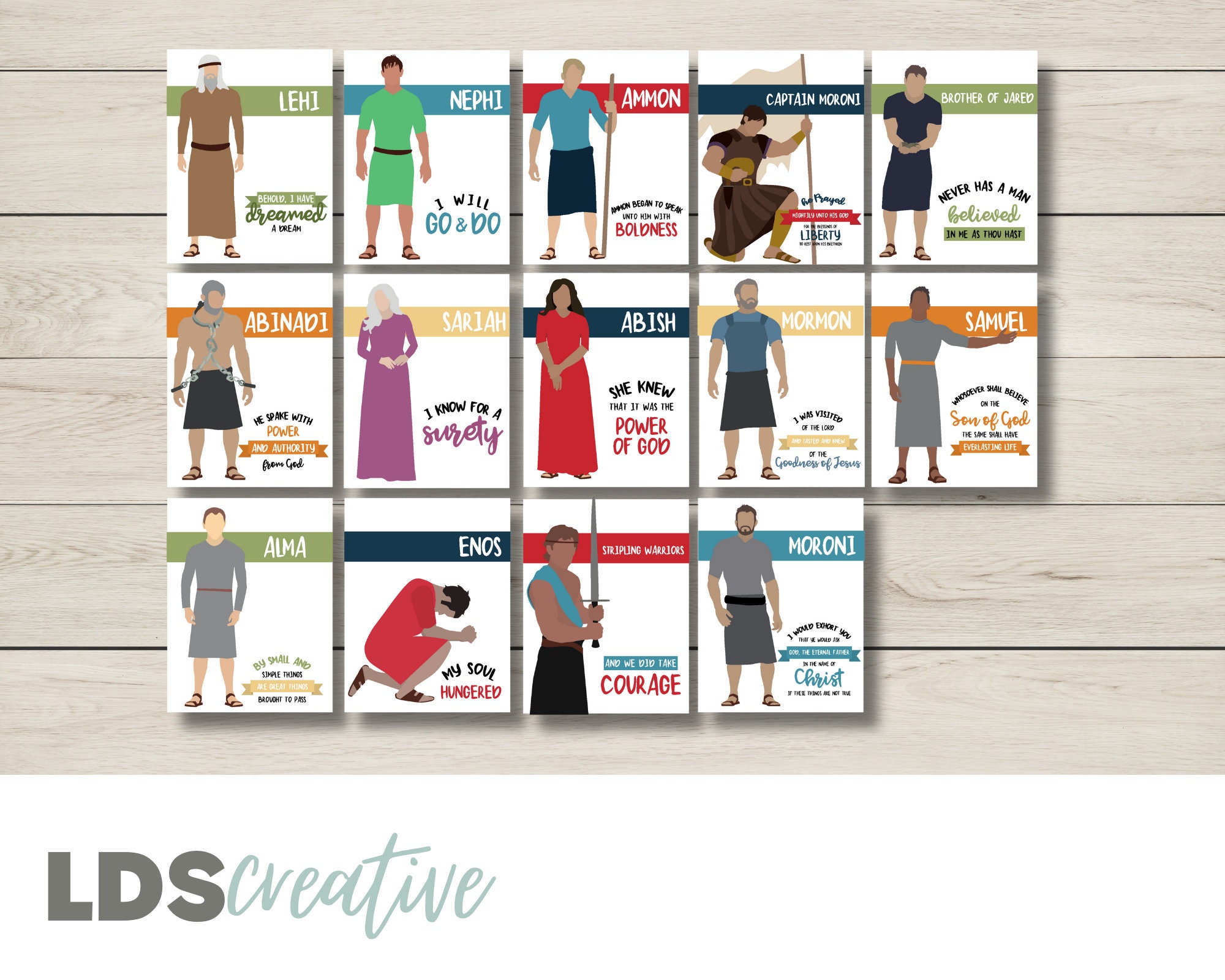 Book of Mormon Hero Posters | the Church of Jesus Christ of Latter-day ...