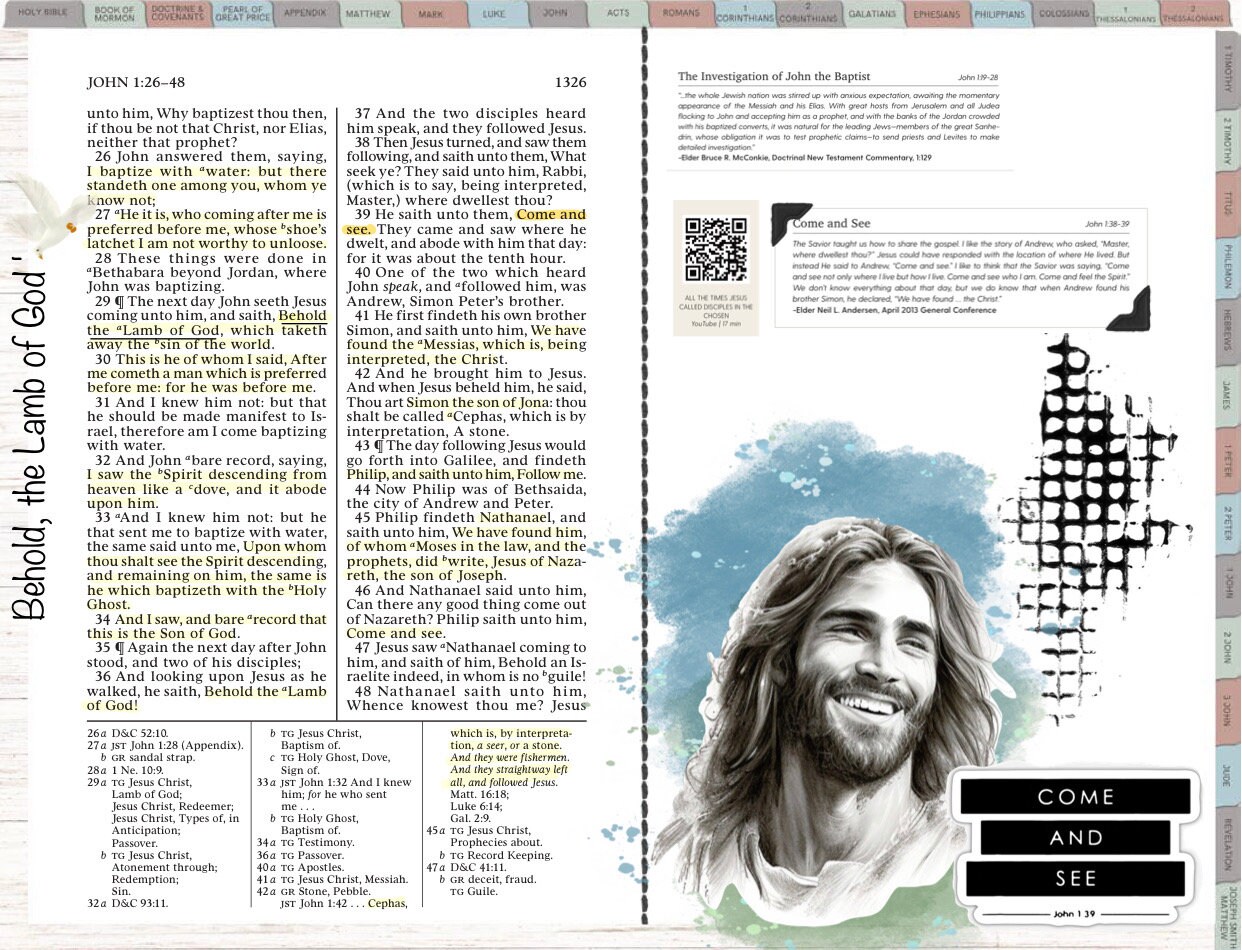 LDS Digital Journaling Scriptures | Book of Mormon | Doctrine and ...