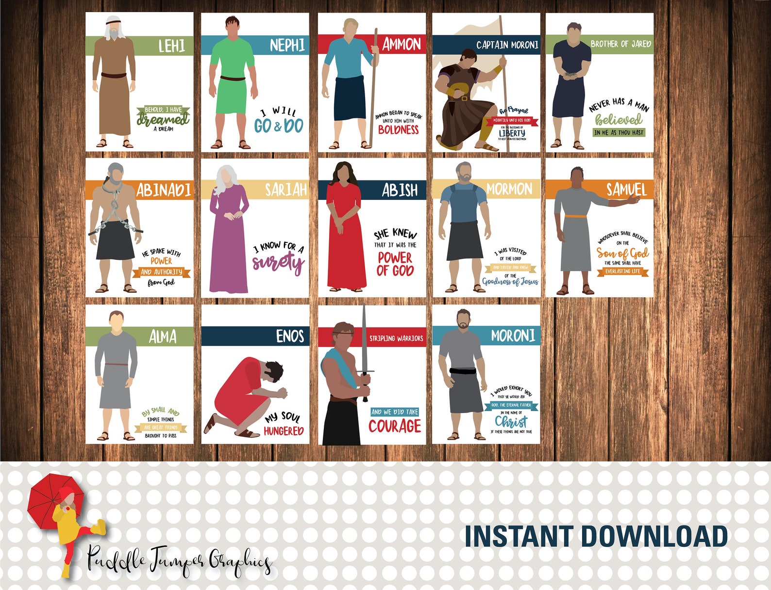 Book of Mormon Hero Posters the Church of Jesus Christ of Latter-day ...