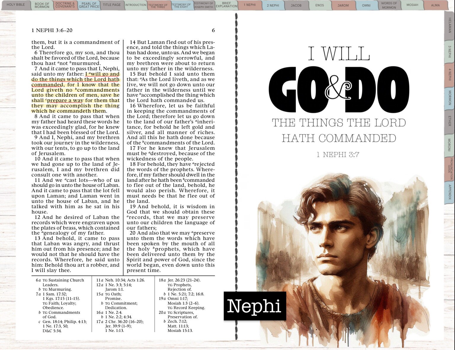 LDS Digital Journaling Scriptures | Book of Mormon | Doctrine and ...