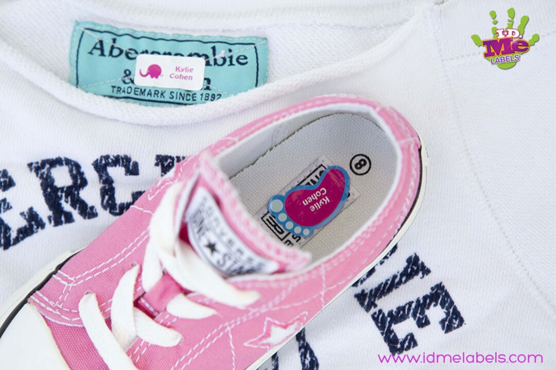 Waterproof Name Labels for Kids personalized for Clothing, Baby ...