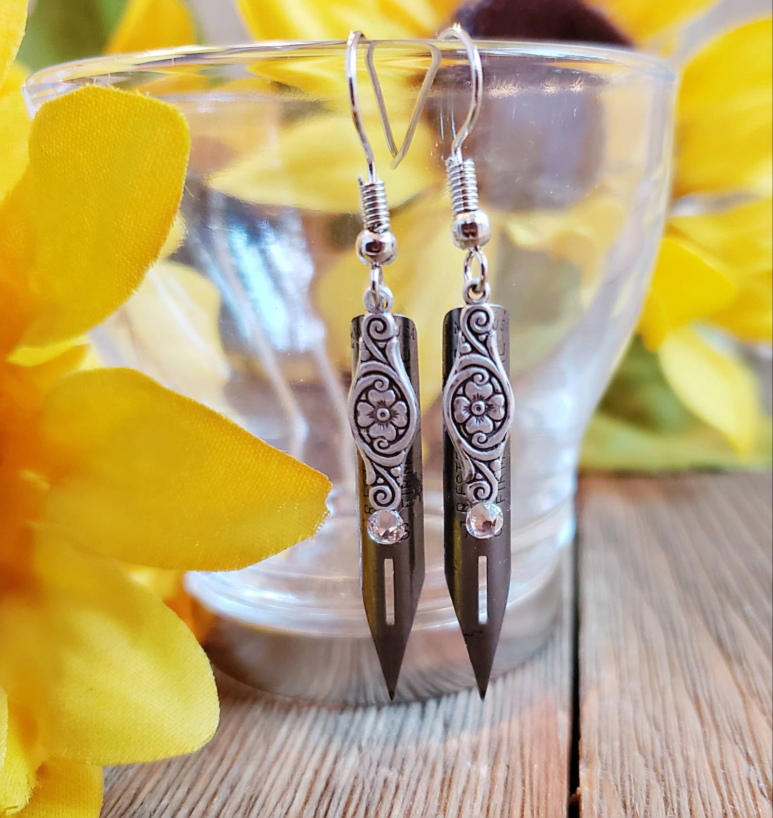 Pen Nib Earrings Vintage Pen Nib Earrings Steampunk - Etsy