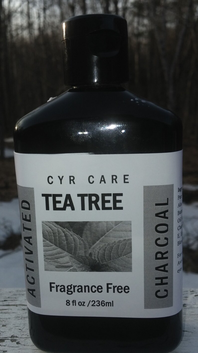 Tea Tree Facial Cleanser-detox Soap-tea Tree Activated Charcoal Soap ...
