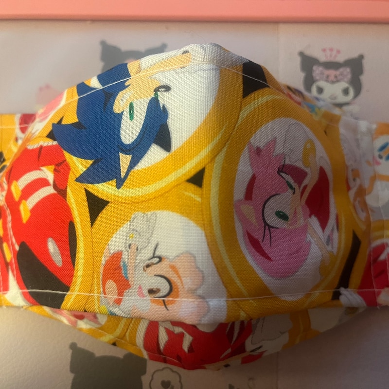 Sonic Hedgehog Masks - Etsy