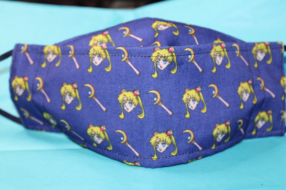 Sailor Moon Face Mask - Etsy