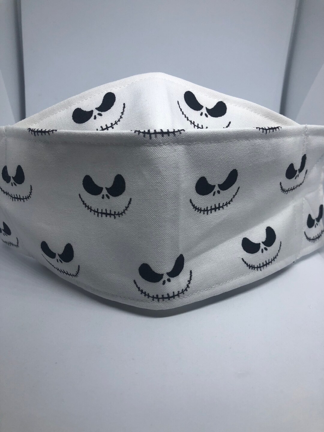 Jack Skellington Face Mask - Etsy