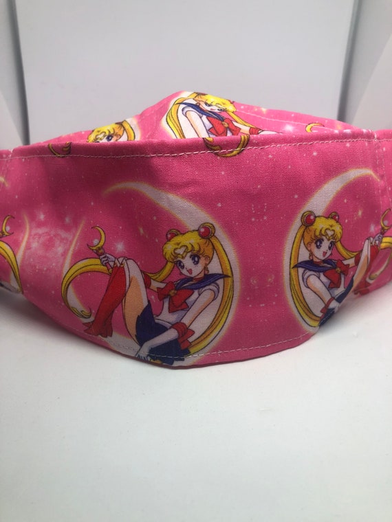 Sailor Moon Face Mask | Etsy