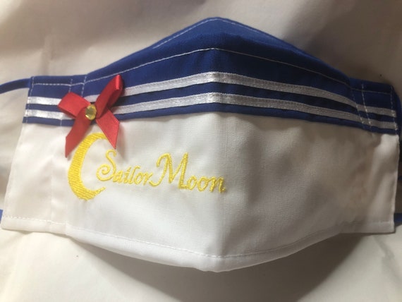 Sailor Moon Face Mask - Etsy