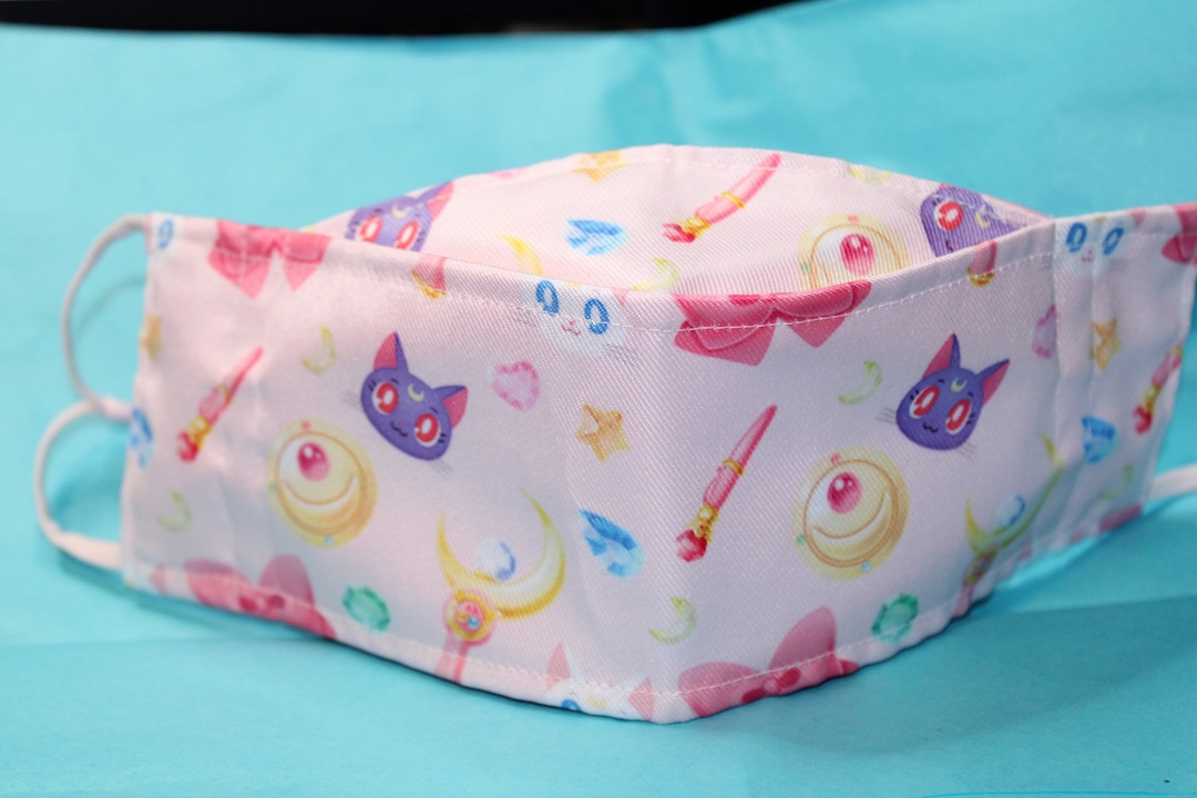 Sailor Moon Face Mask - Etsy