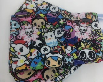Kawaii Gamer Pattern Face Mask - Etsy