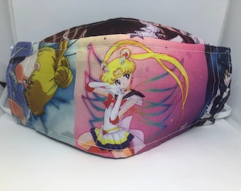 Sailor Venus Face Mask sailor Moon - Etsy