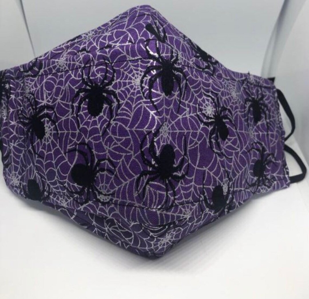 Spider Face Mask - Etsy