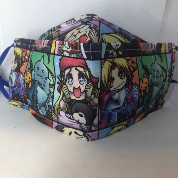 Anime Face Mask - Etsy