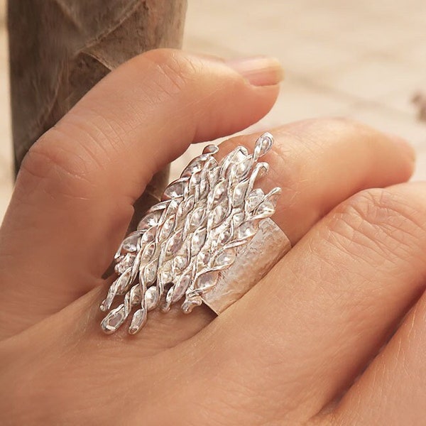 Contemporary Ring - Etsy