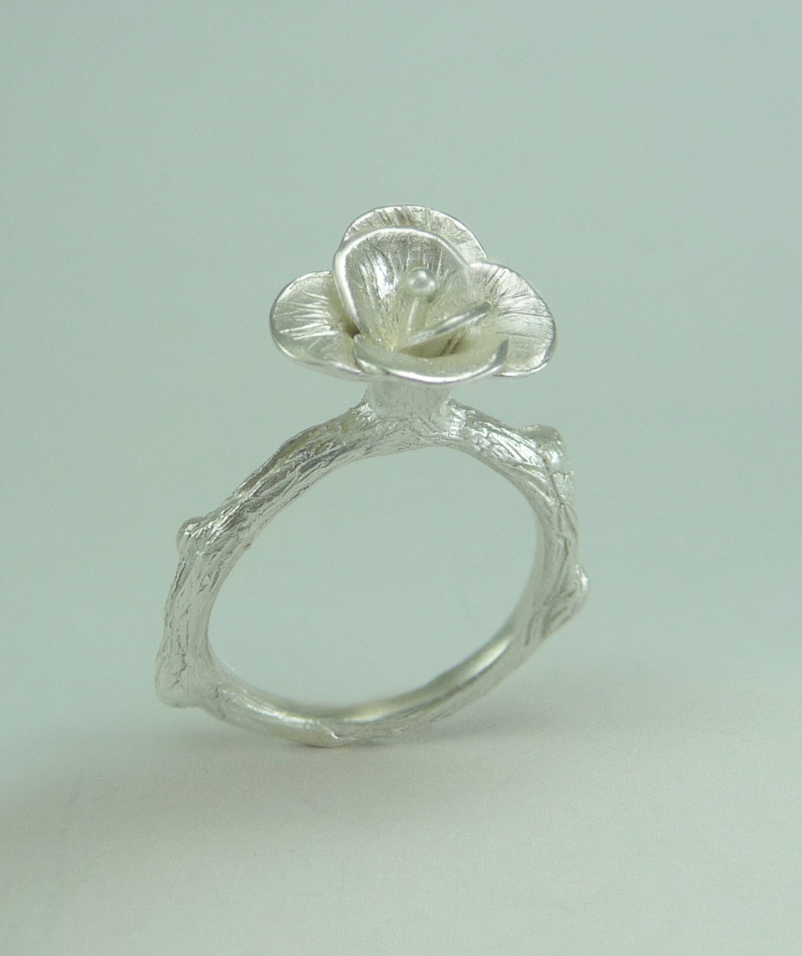 Ring of Flowers Flower Rings Jewelry Birth Flower Jewelry | Etsy