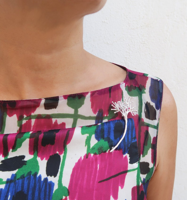 Silver Coral Tree Brooch Inspired by Nature - Etsy