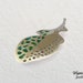 Leaf Brooch Sterling Silver Organic Brooch Contemporary - Etsy