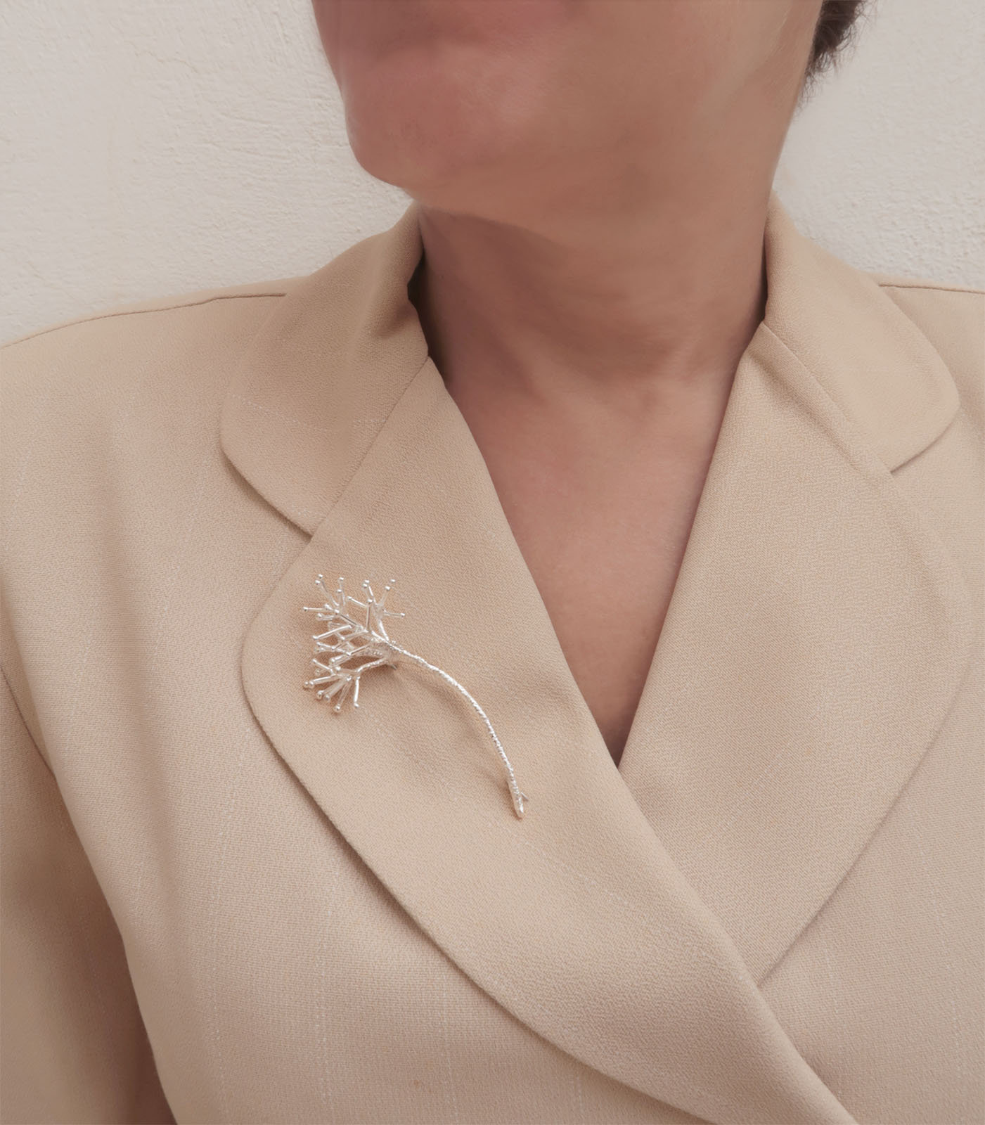 Silver Coral Tree Brooch inspired by Nature | Etsy