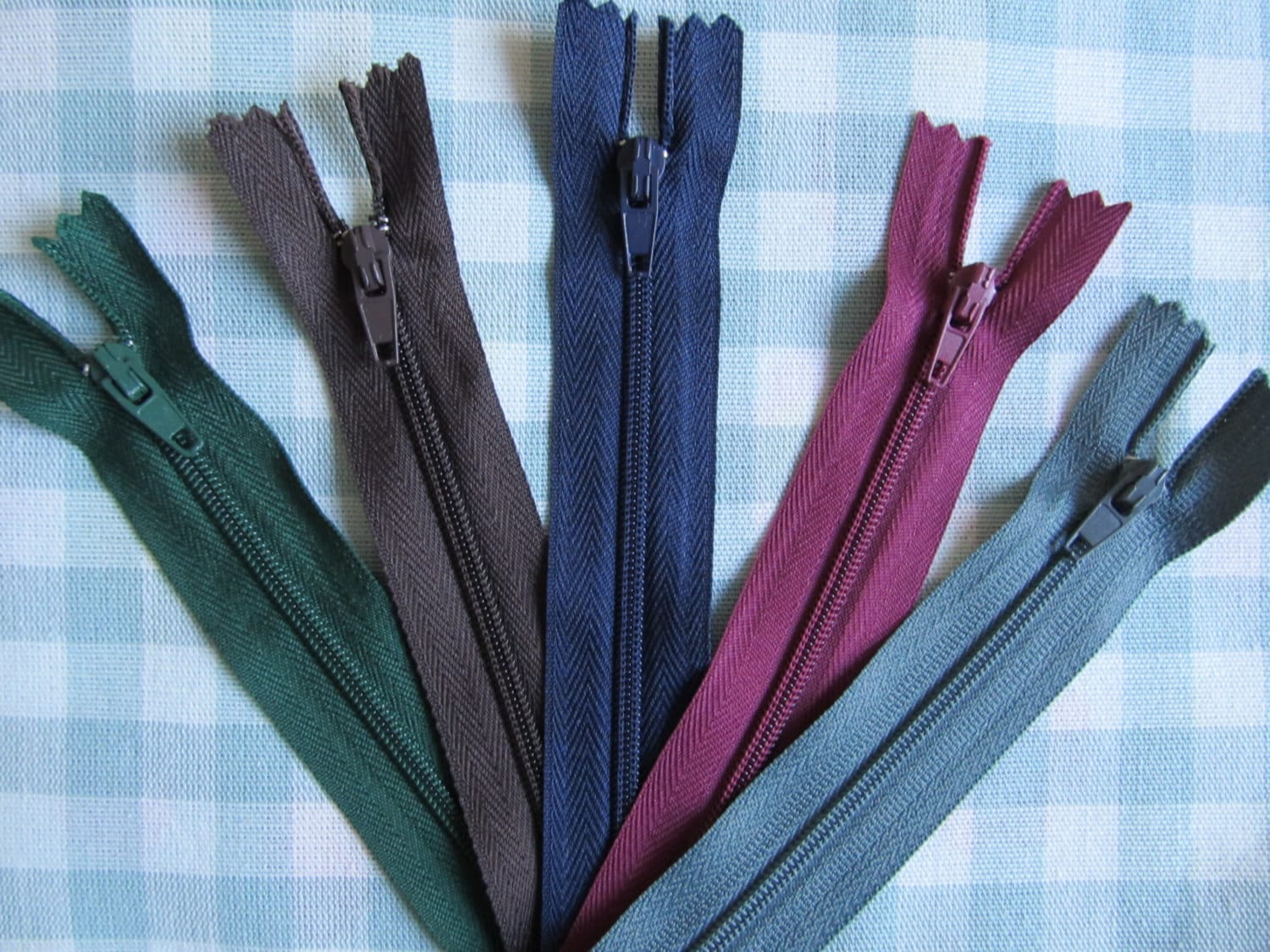 Zips - 16" (40cm) - Pack of 5 - Etsy UK
