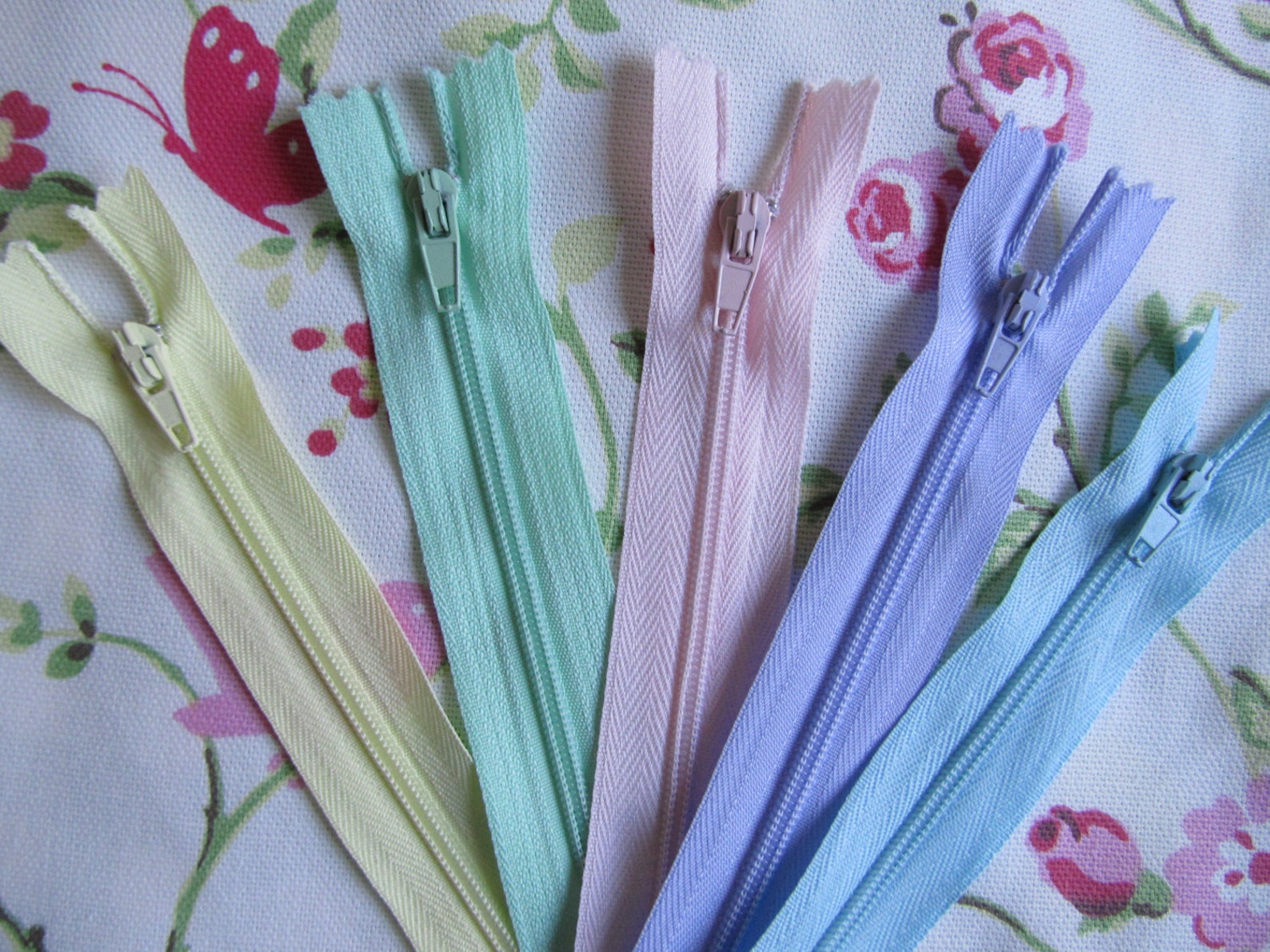 Zips - 4" (10cm) - Pack of 5 - Etsy UK