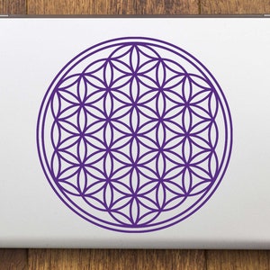 Bumper Sticker Flower of Life - Etsy