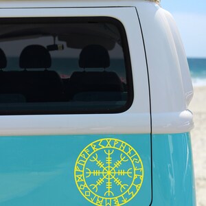 Bumper Sticker Helm of Awe - Etsy