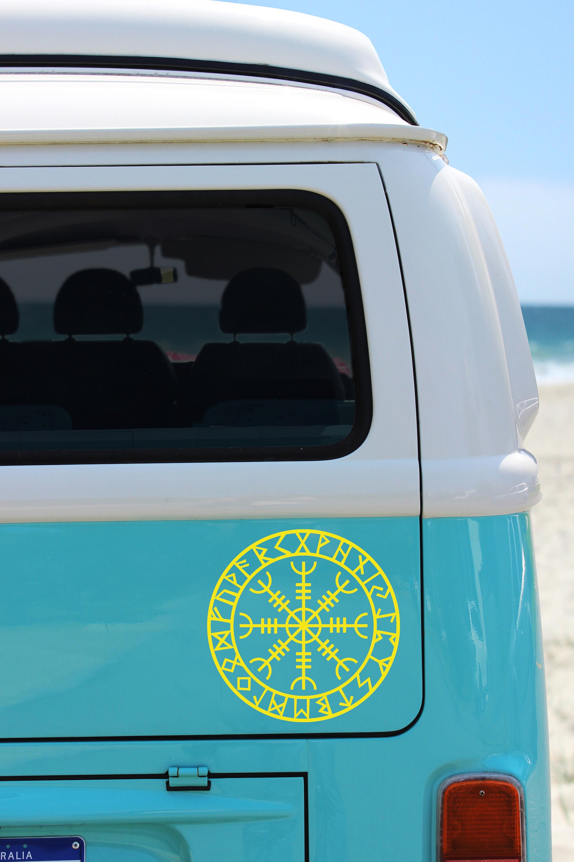 Bumper Sticker Helm of Awe - Etsy