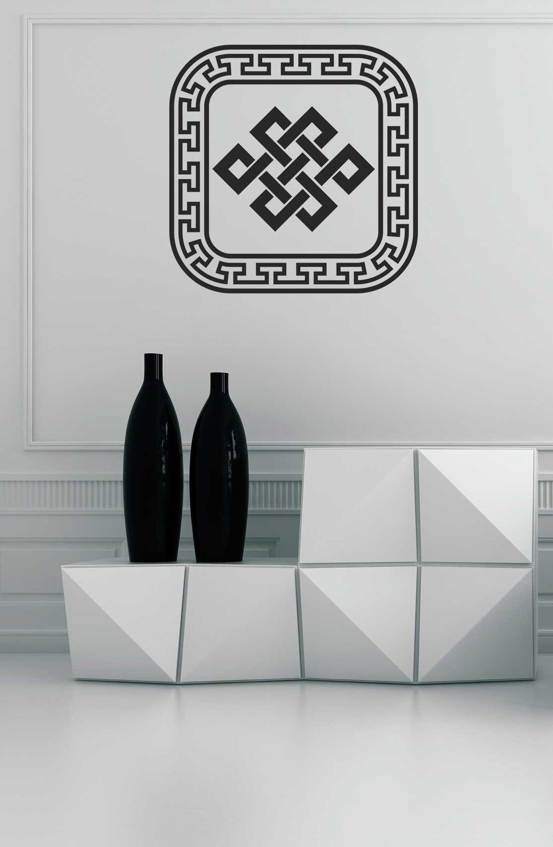 Wall Sticker Endless Knot - Wall Decal - Etsy