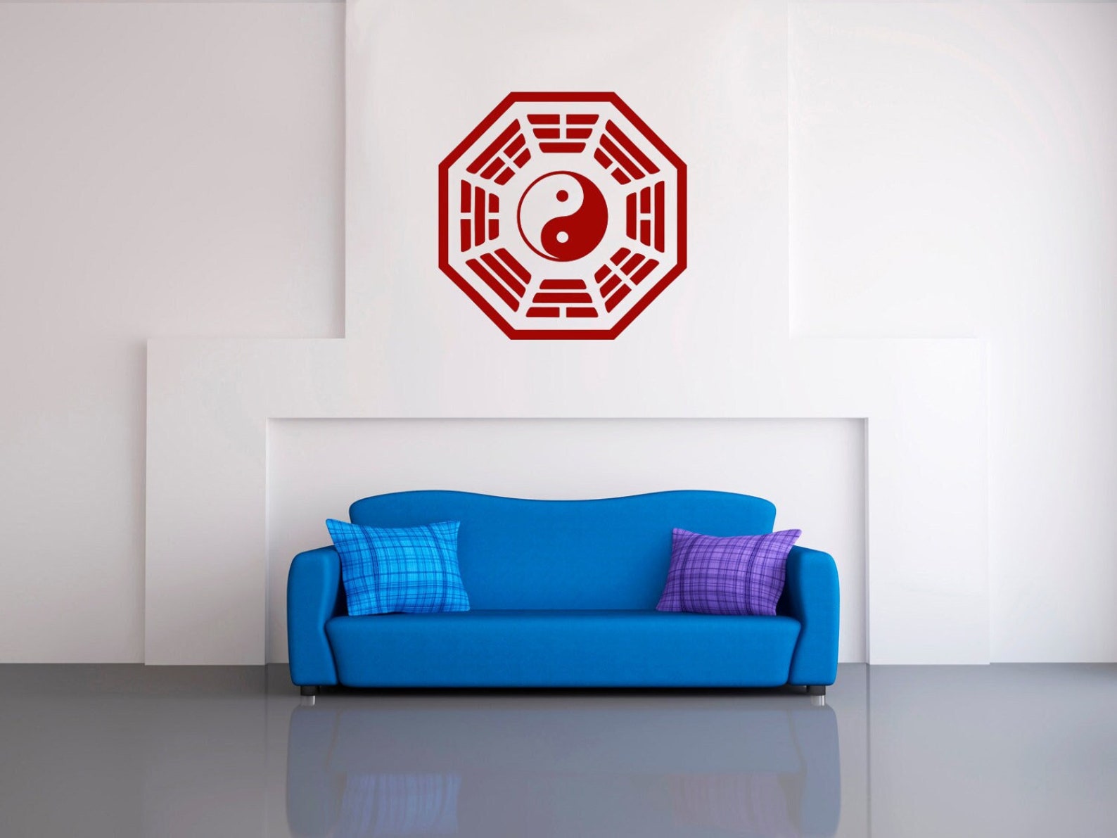 Wall Sticker Bagua - Wall Decal - Etsy