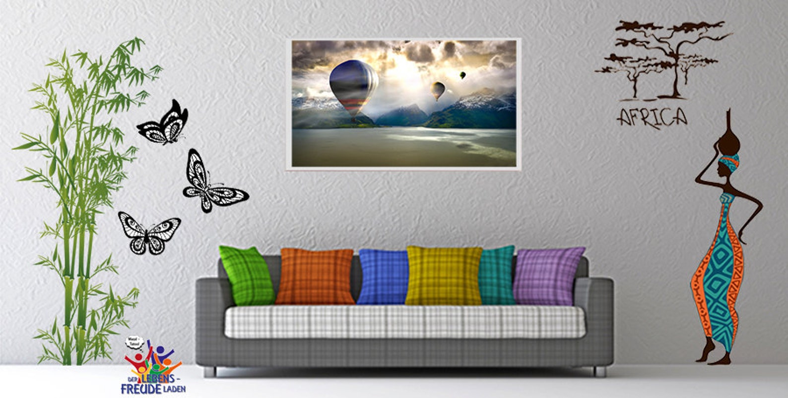 Wall Sticker Helm of Awe - Wall Decal - Norse Protection Symbol ...