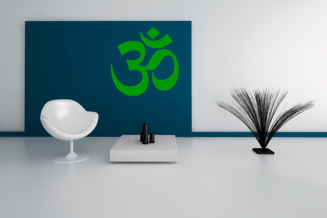 Wall Sticker OM Wall Decal | Etsy