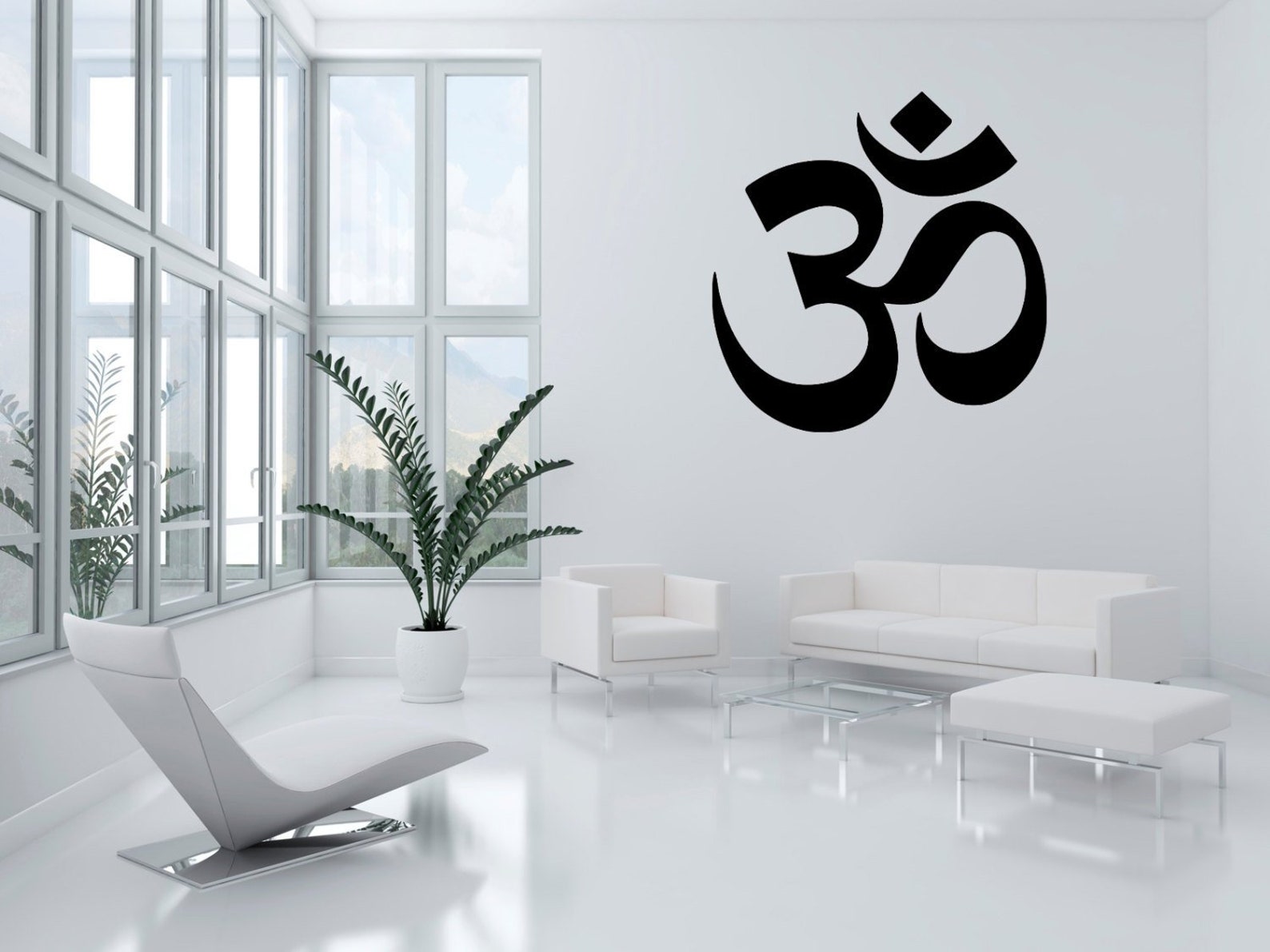 Wall Sticker OM - Wall Decal - Etsy