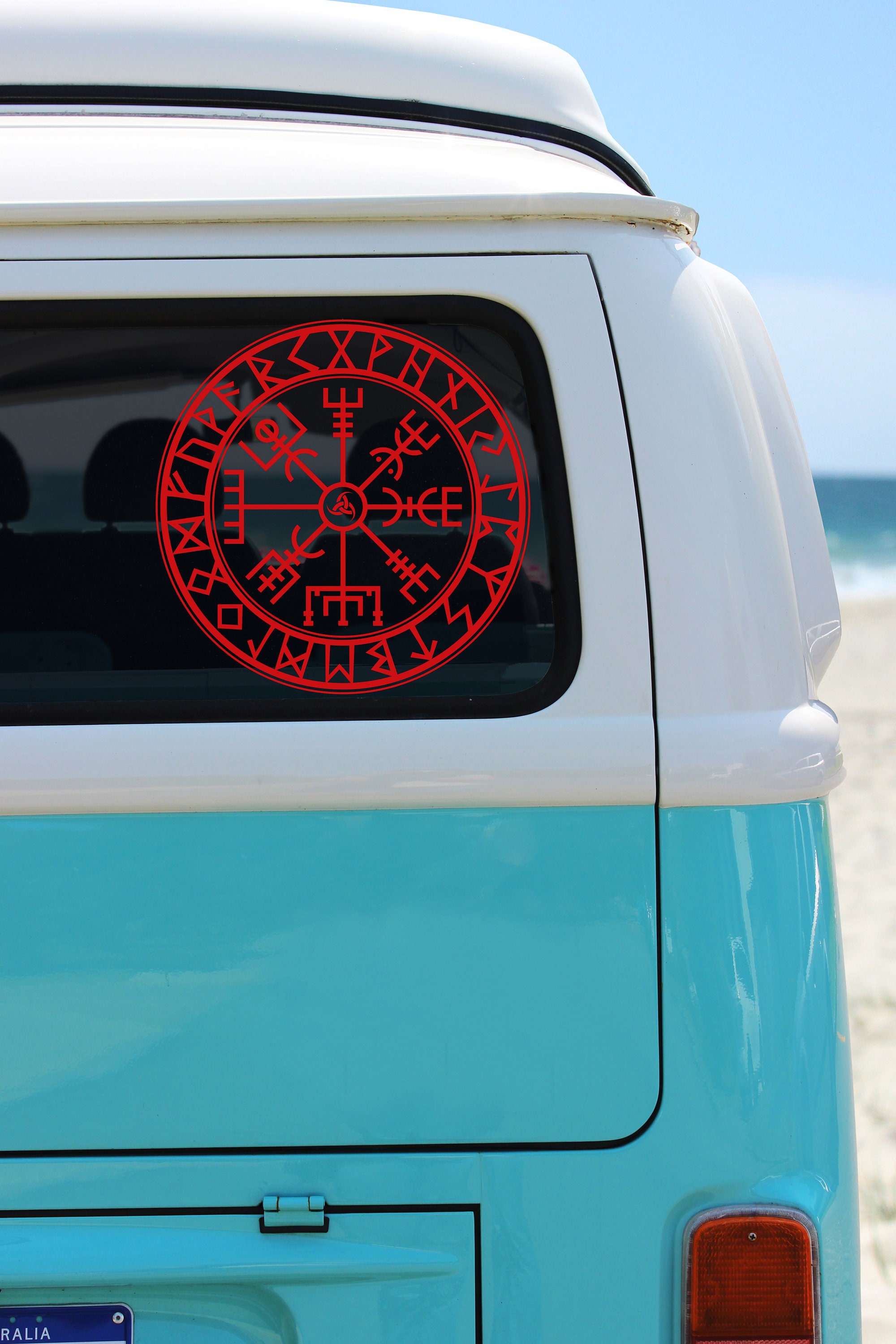 Bumper Sticker Vegvisir - Etsy