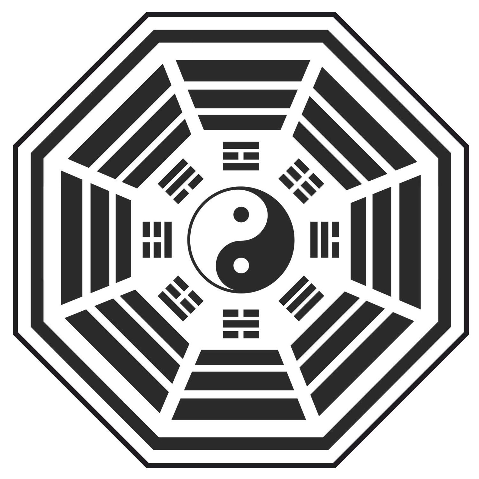 Bumper Sticker Bagua Symbol - Etsy