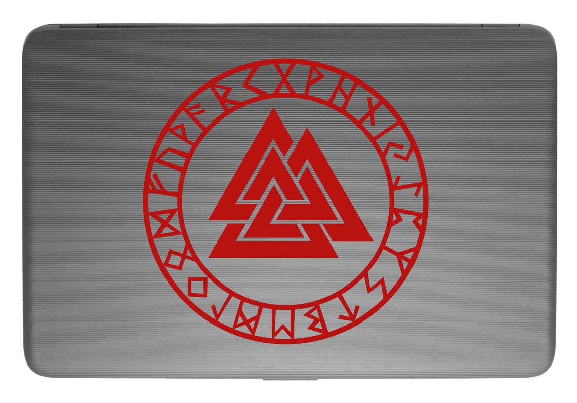 Wall Sticker Valknut - Wall Decal - Norse Symbol - Etsy