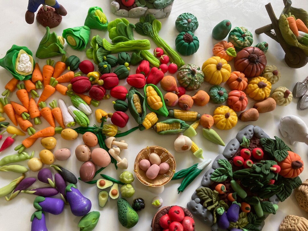 Fairy Garden Miniature Veggies Mini Veggies Mini Food - Etsy