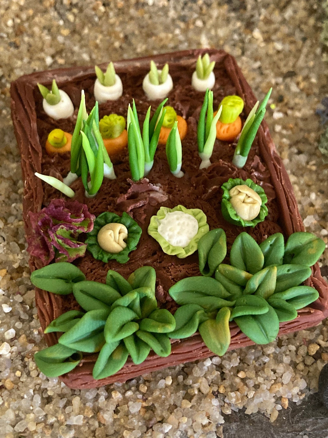 Fairy Garden Veggie Patch, Miniature Fairy Garden, Miniature Food, Mini ...