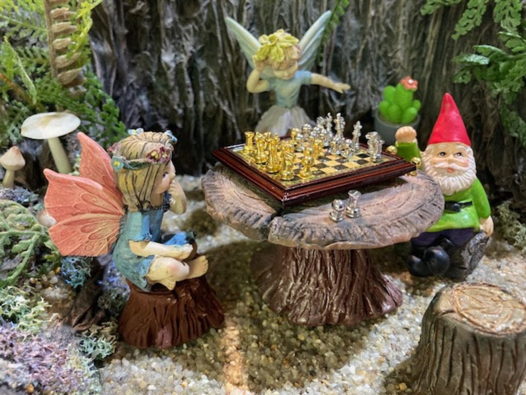 Chess Set, Mini Chess, Miniature Chess Set and Board, Fairy Games ...