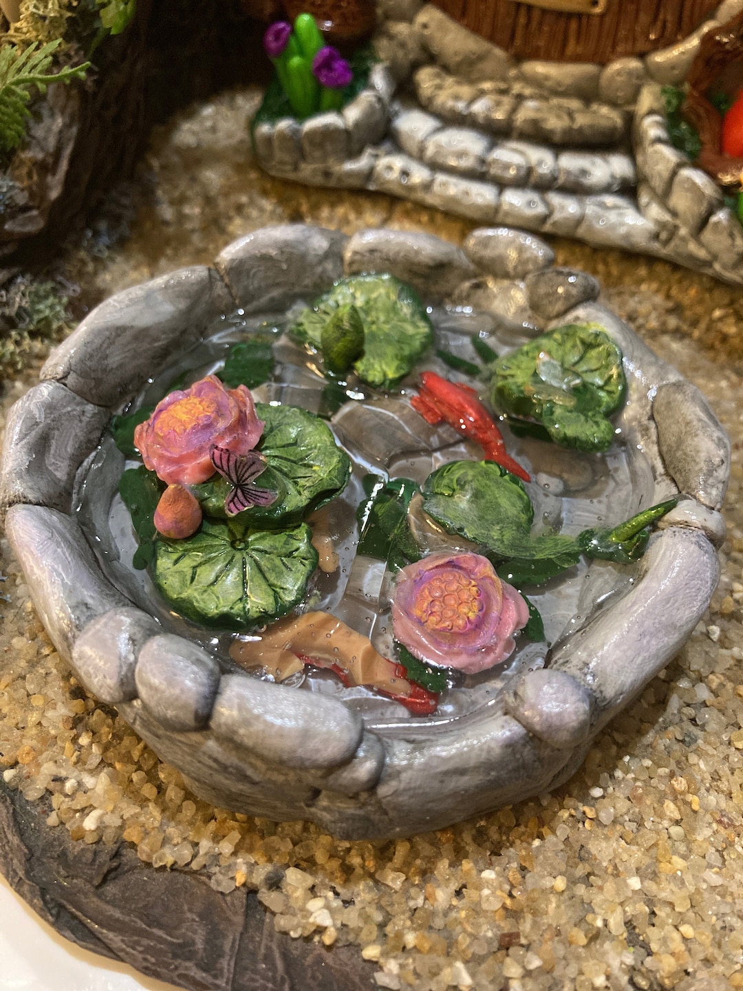 Miniature Koi Point, Mini Fish Pond, Koi, Japanese Garden, Koi Pond ...