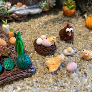 Miniature Fairy Chickens| Fairy Garden|fairies|chickens|chooks|mini ...
