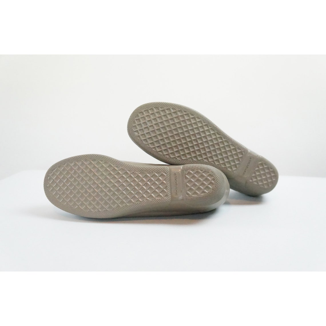Vintage Softspots Loafers, Wedge Heel, Comfort, Leather, Neutral Gray ...