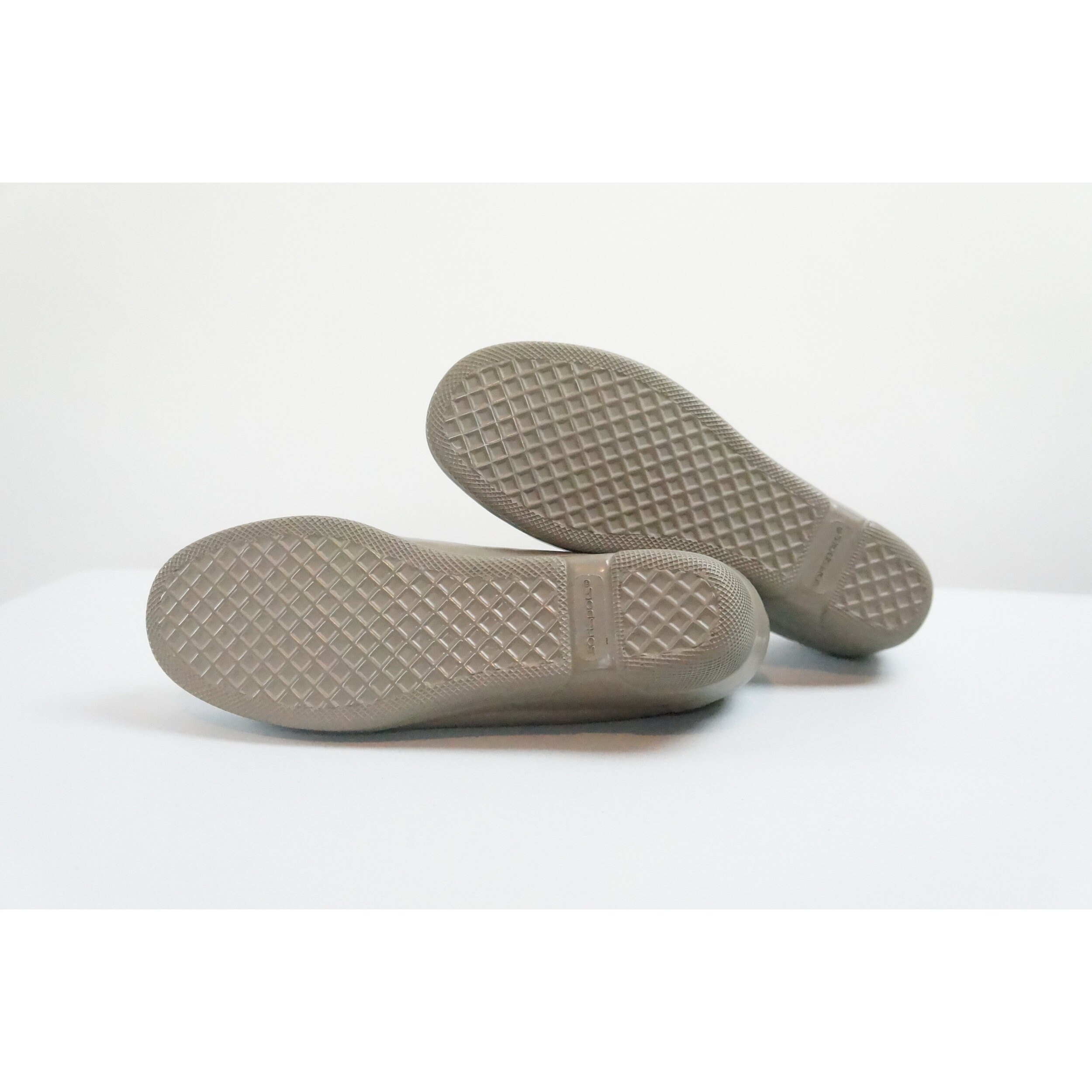 Vintage Softspots Loafers, Wedge Heel, Comfort, Leather, Neutral Gray ...