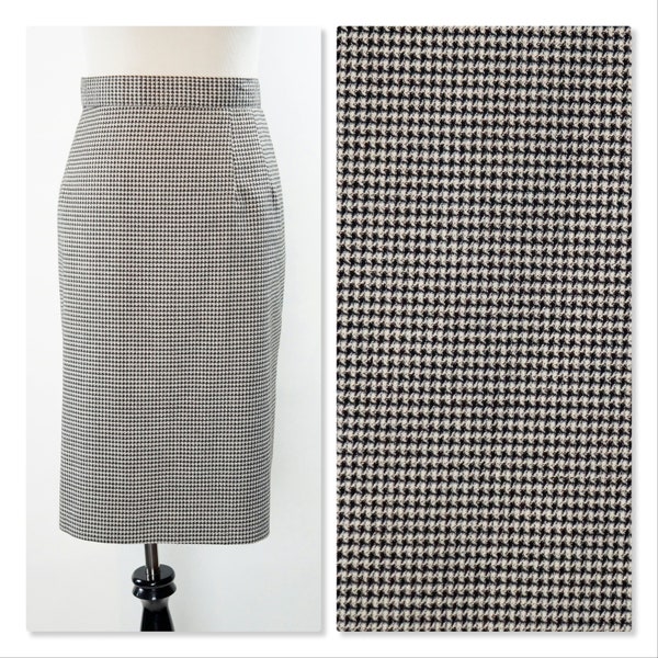 Houndstooth Skirt - Etsy