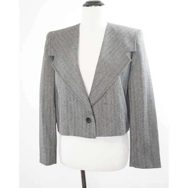 Wool Cropped Jacket - Etsy