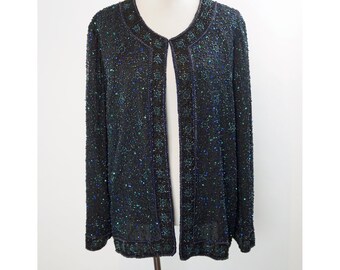 Beaded Evening Wear Jacket | Etsy