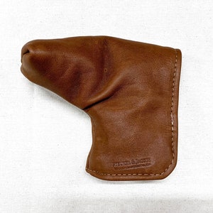 Leather Putter Cover, Handcrafted, Gifts for Golfers, Putter Head Cover ...