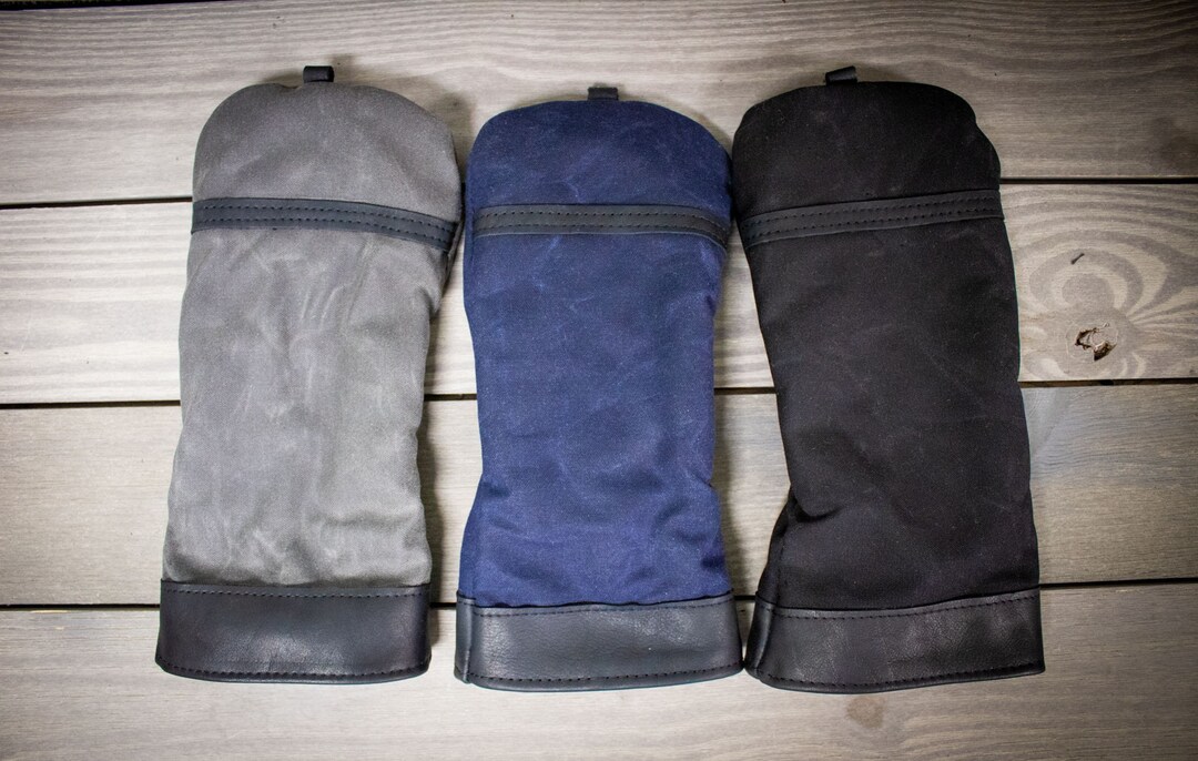 Traditional Style Driver Cover Black Leather- Driver Club Golf Cover ...