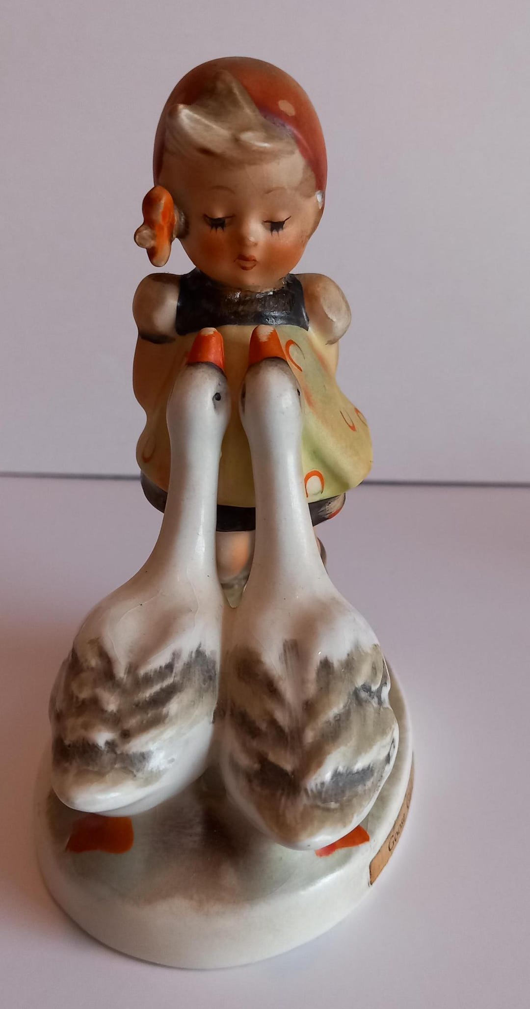 Hummel Figure Number 47 3/0 "goose Girl", 4" High, No Damage, 1960-1972 ...