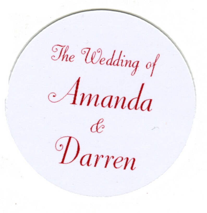 Personalised Drinks Tokens, Pack of 100, Use at Parties to Give Guests ...